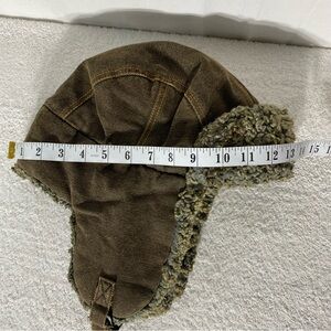 Wind River | Accessories | Vintage Wind River Brown Canvas Aviator Hat ...